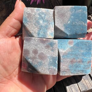 Rare Trolleite Crystal Cubes | Blue Teal Trolleite Crystal | Trolleite ...