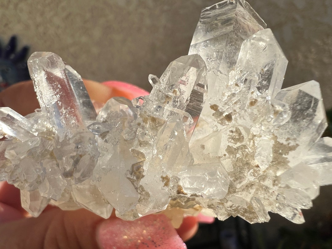 Self Healed Crystal Quartz Cluster Specimen: High Grade Quartz - Etsy