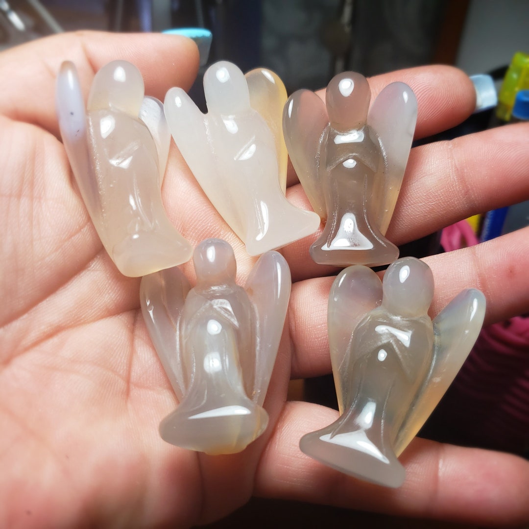 1.5 Agate Angels - Etsy