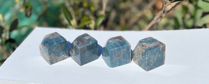 Rare Trolleite Crystal Cubes Blue Teal Trolleite Crystal - Etsy