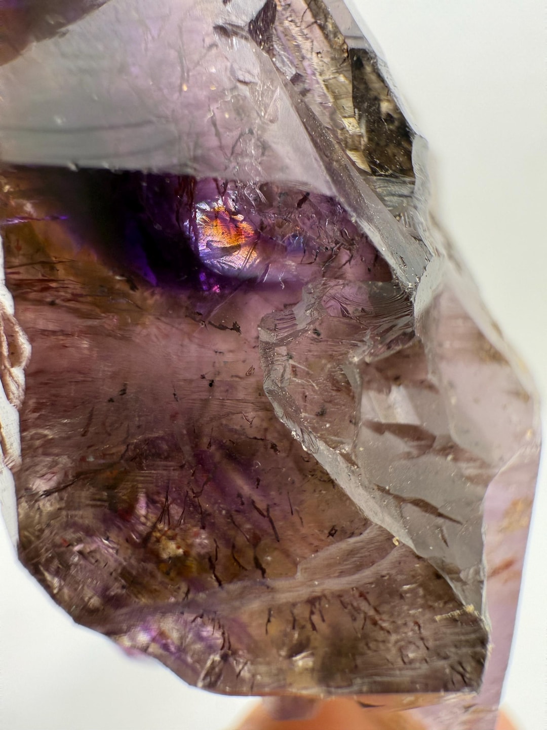 Natural Super Seven Crystal Amethyst: Brandberg Sacred Stone - Etsy
