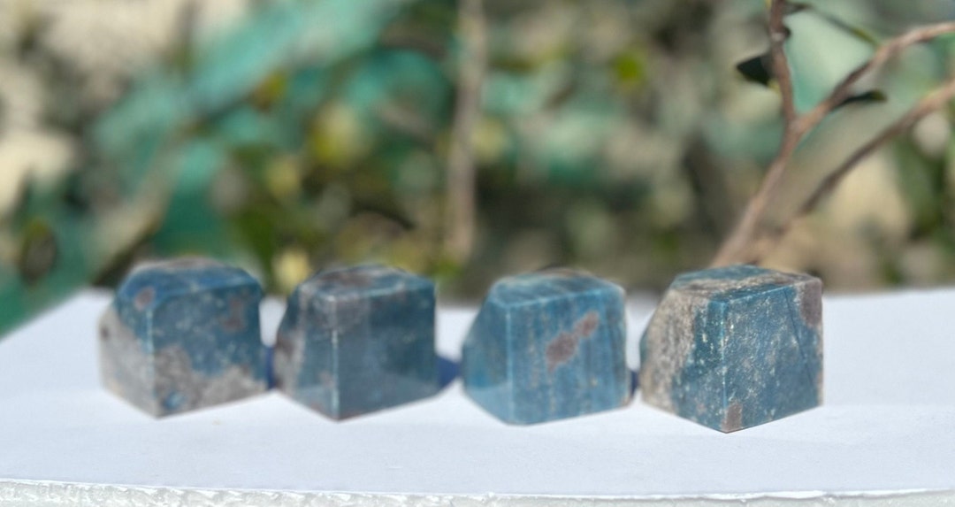 Rare Trolleite Crystal Cubes Blue Teal Trolleite Crystal - Etsy