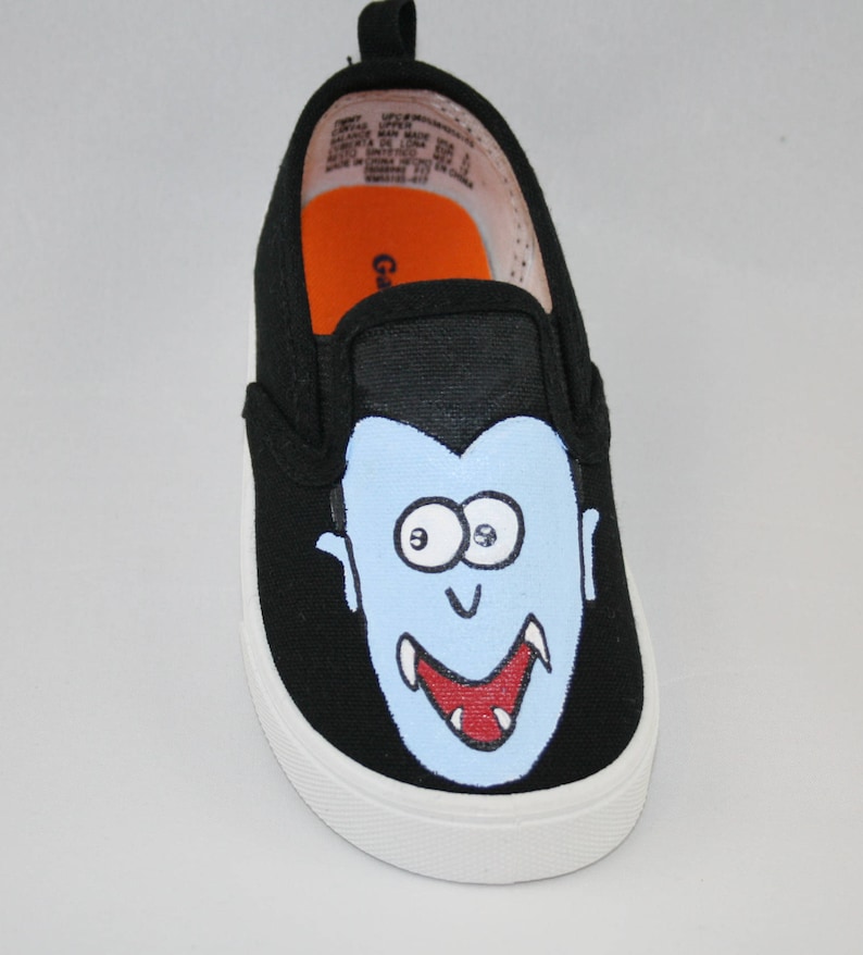HAND PAINTED HALLOWEEN Vampire Shoes Haunted House Shoes - Etsy