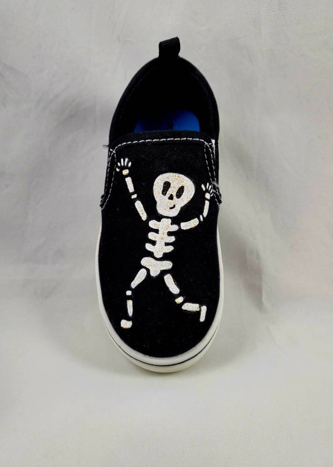 Hand PAINTED HALLOWEEN SHOES Skeleton Shoes Baby Toddler - Etsy