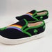 Hand PAINTED ST PATRICKS Day Shoes, Shamrock Shoes, Rainbow Shoes, Baby ...