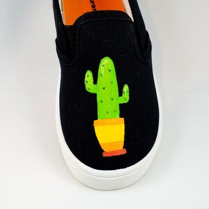 Hand PAINTED CACTUS SHOES, Baby/toddler, Child/youth, and Women's Sizes ...