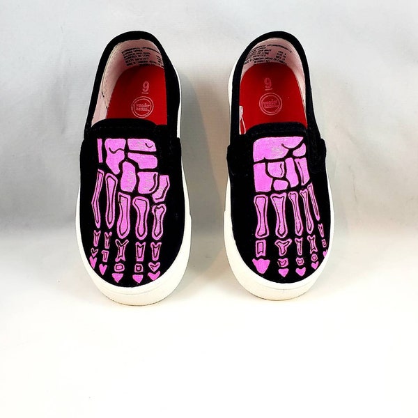 Skeleton Shoes - Etsy