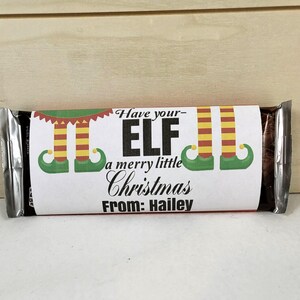 Digital CANDY BAR WRAP, Christmas Candy Cover, Inexpensive Friend or ...