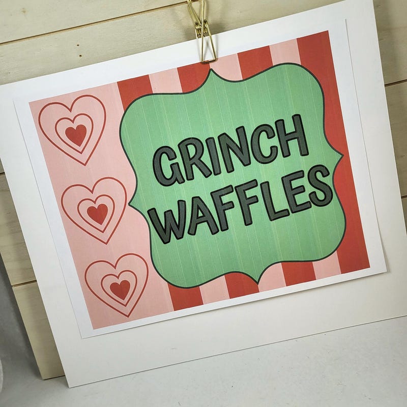 Grinch Sign - Etsy