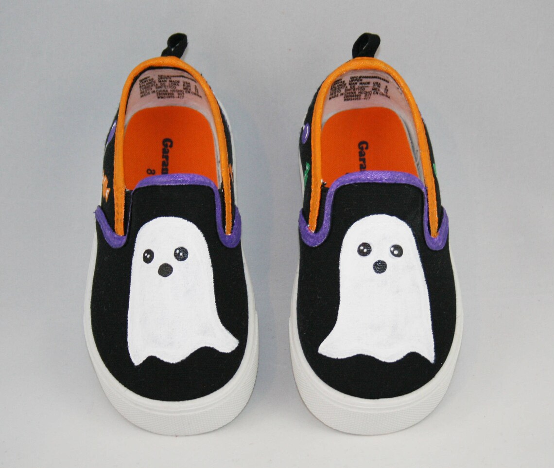 Hand PAINTED HALLOWEEN SHOES Ghost Shoes Candy Shoes - Etsy