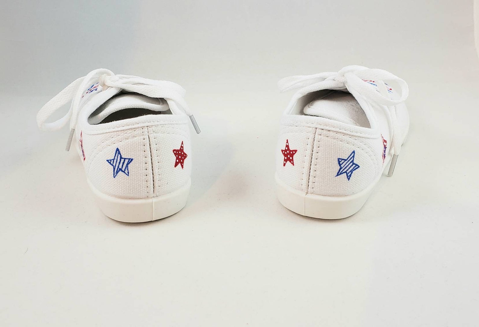 Hand PAINTED 4th of July Shoes Independence Days Shoes - Etsy