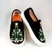 Hand Painted CHRISTMAS SHOES, Christmas Tree Shoes, Baby/ Toddler ...