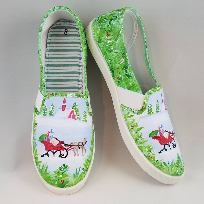 Christmas Shoes - Etsy