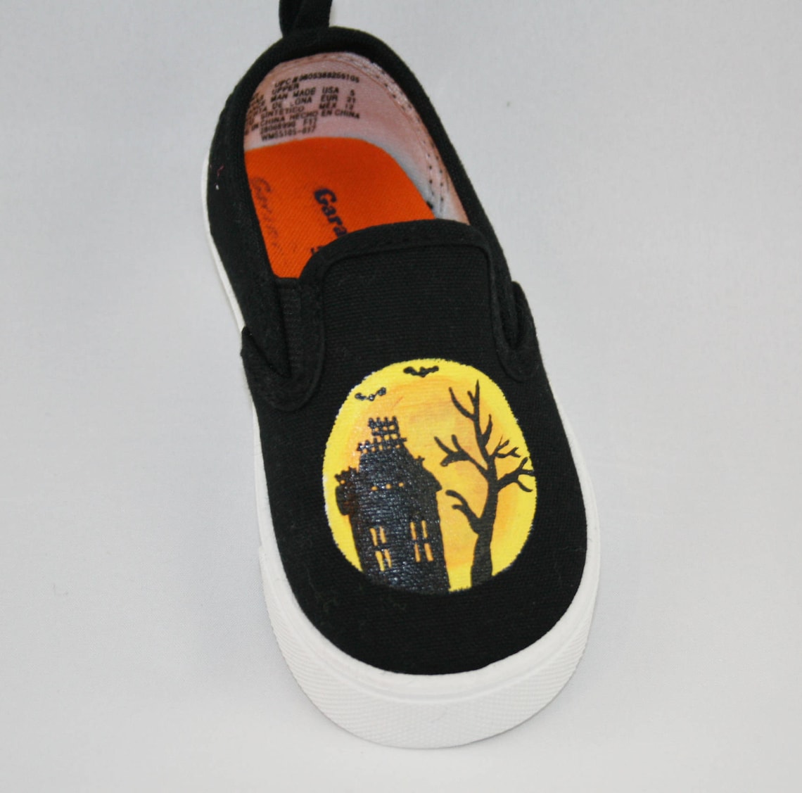 HAND PAINTED HALLOWEEN Vampire Shoes Haunted House Shoes - Etsy