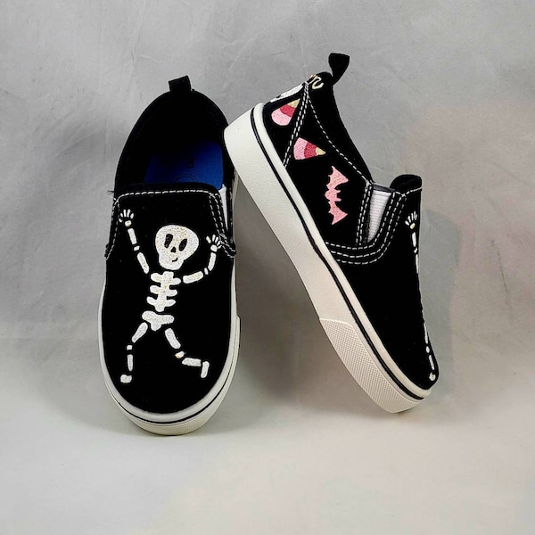 Skeleton Shoes - Etsy