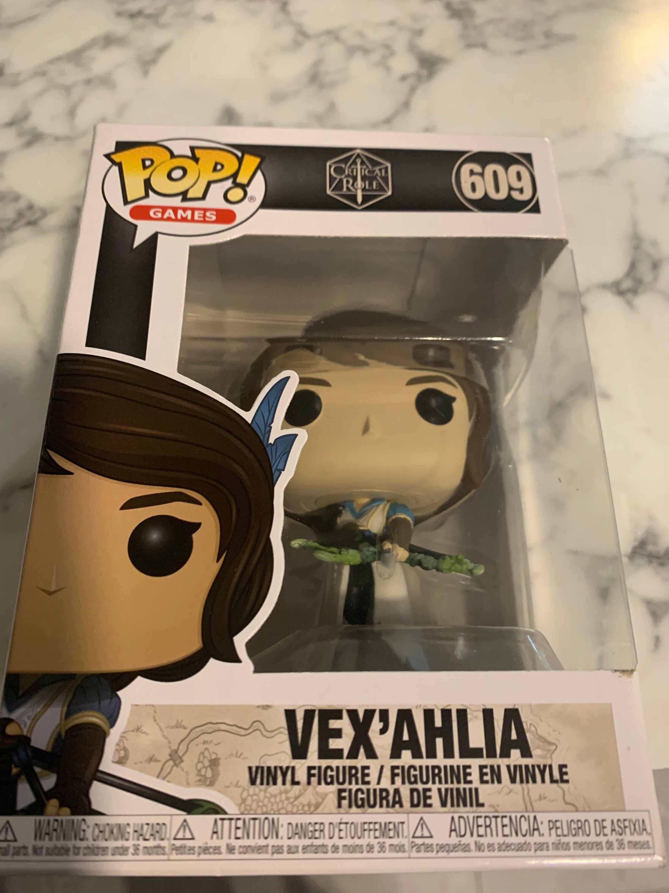 Funko Pop Games Critical Role Vexahlia 609 Vaulted Etsy
