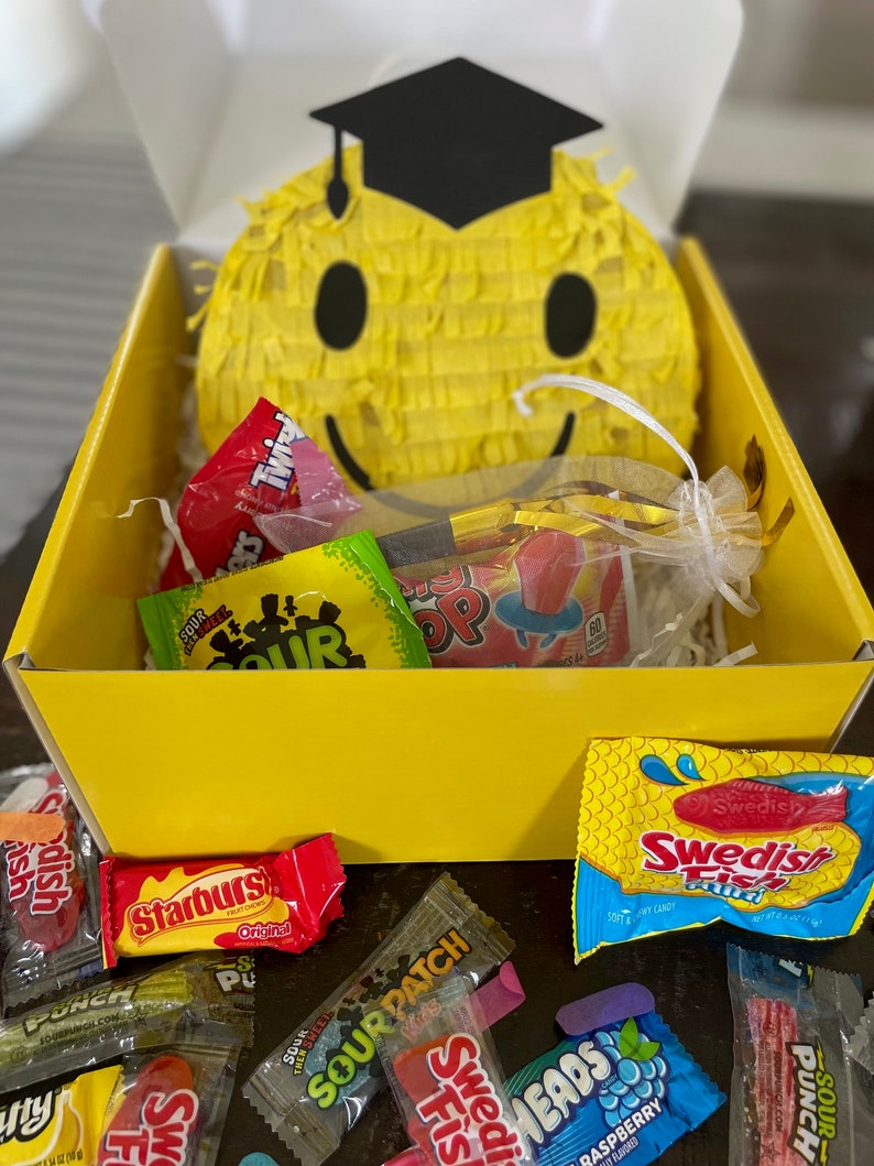 Mini Graduation Piñata FILLED With Candy Happy Graduation Gift High ...