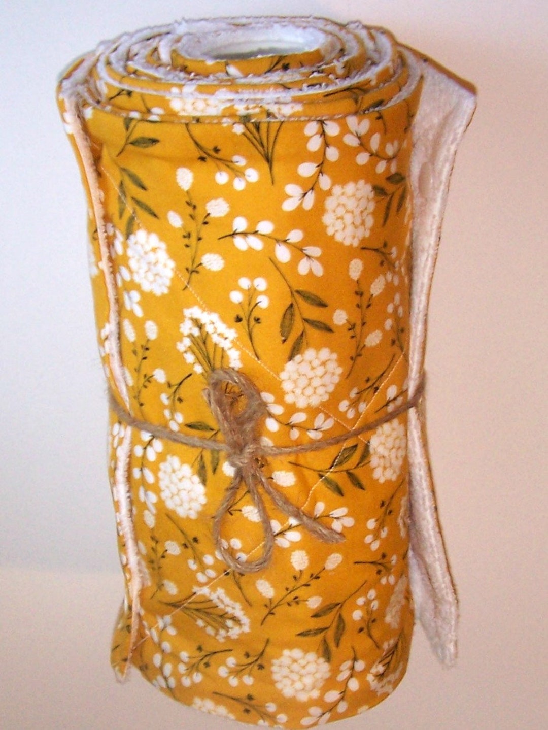 Woodland Non-paper Towels With Roll and Snaps, Washable Reusable Zero ...