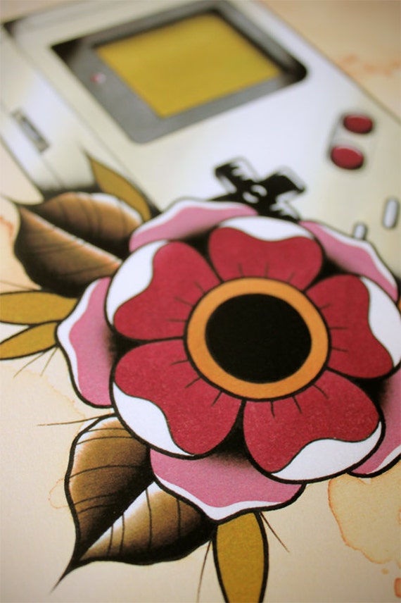 Nintendo Traditional Tattoos Neotraditional Tattoos | Hart