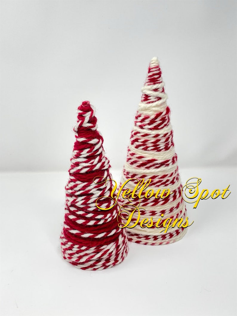 Holiday Yarn Tree Sets - Etsy