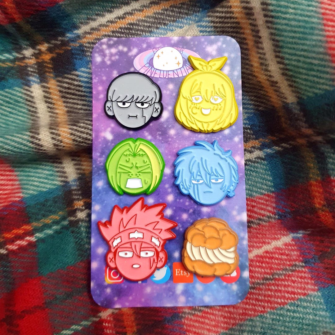 Mini Magical Filler Enamel Pin Set Glow in the Dark - Etsy