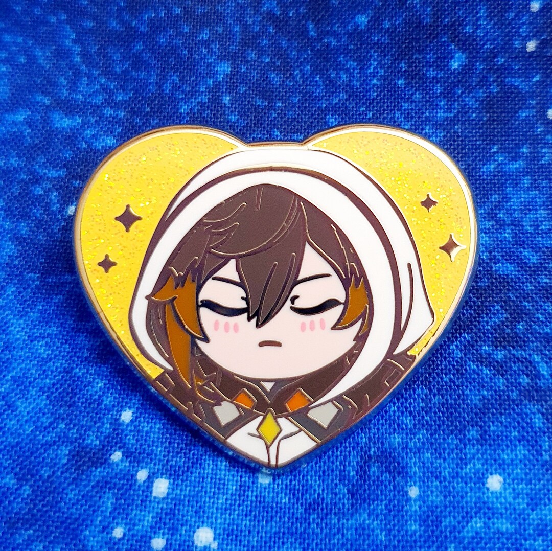 Morax Rex Lapis Enamel Pin Genshin Impact Liyue Mochis of Teyvat - Etsy ...
