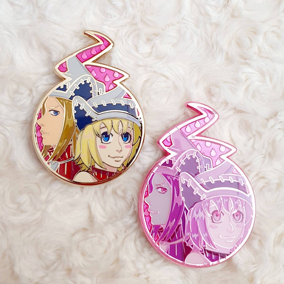 Liz and Patty Thompson Enamel Pin Soul Eater - Etsy