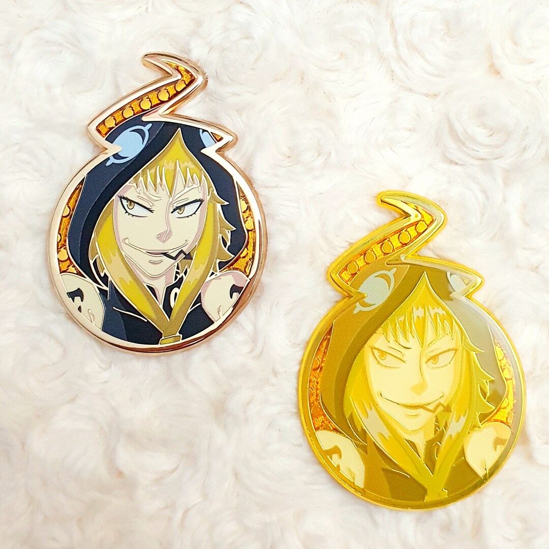 Medusa Enamel Pin Soul Eater - Etsy