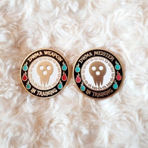 DWMA Weapon and Meister in Training Enamel Pins Soul Eater - Etsy