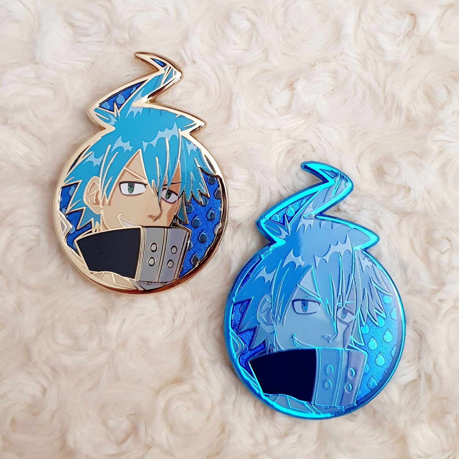 Blackstar Enamel Pin Soul Eater - Etsy