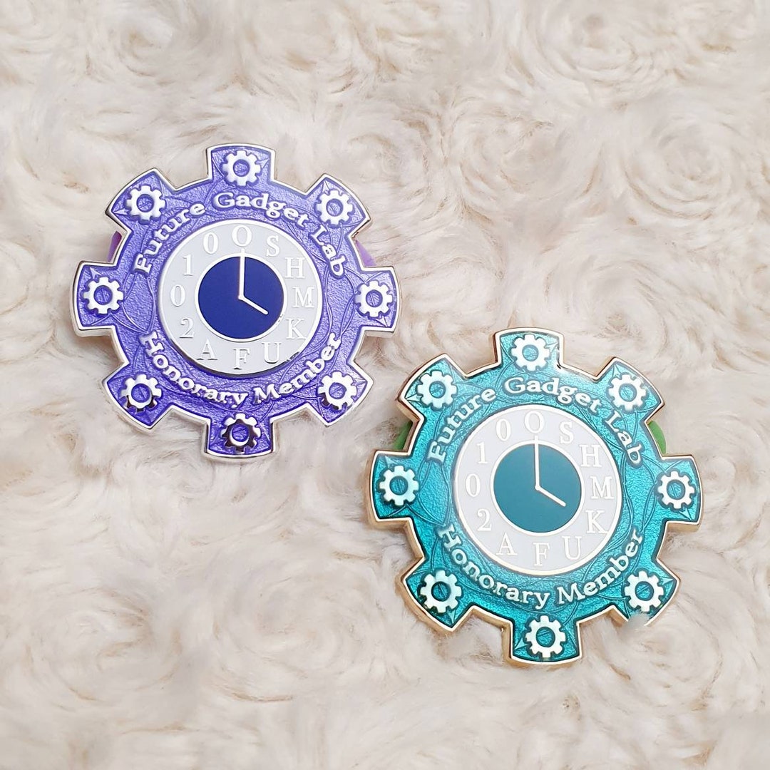CLEARANCE Future Gadget Lab Member Enamel Pin Steinsgate - Etsy