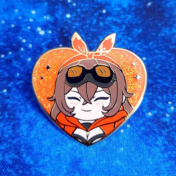 Genshin Amber Pin - Etsy