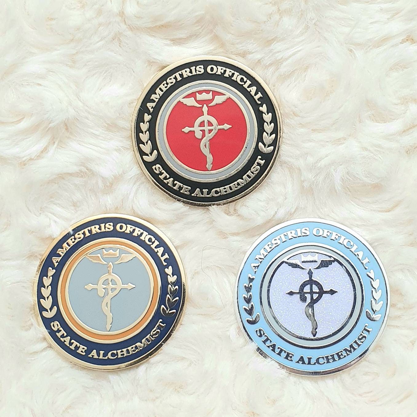 Amestris Official State Alchemist Enamel Pin | Etsy