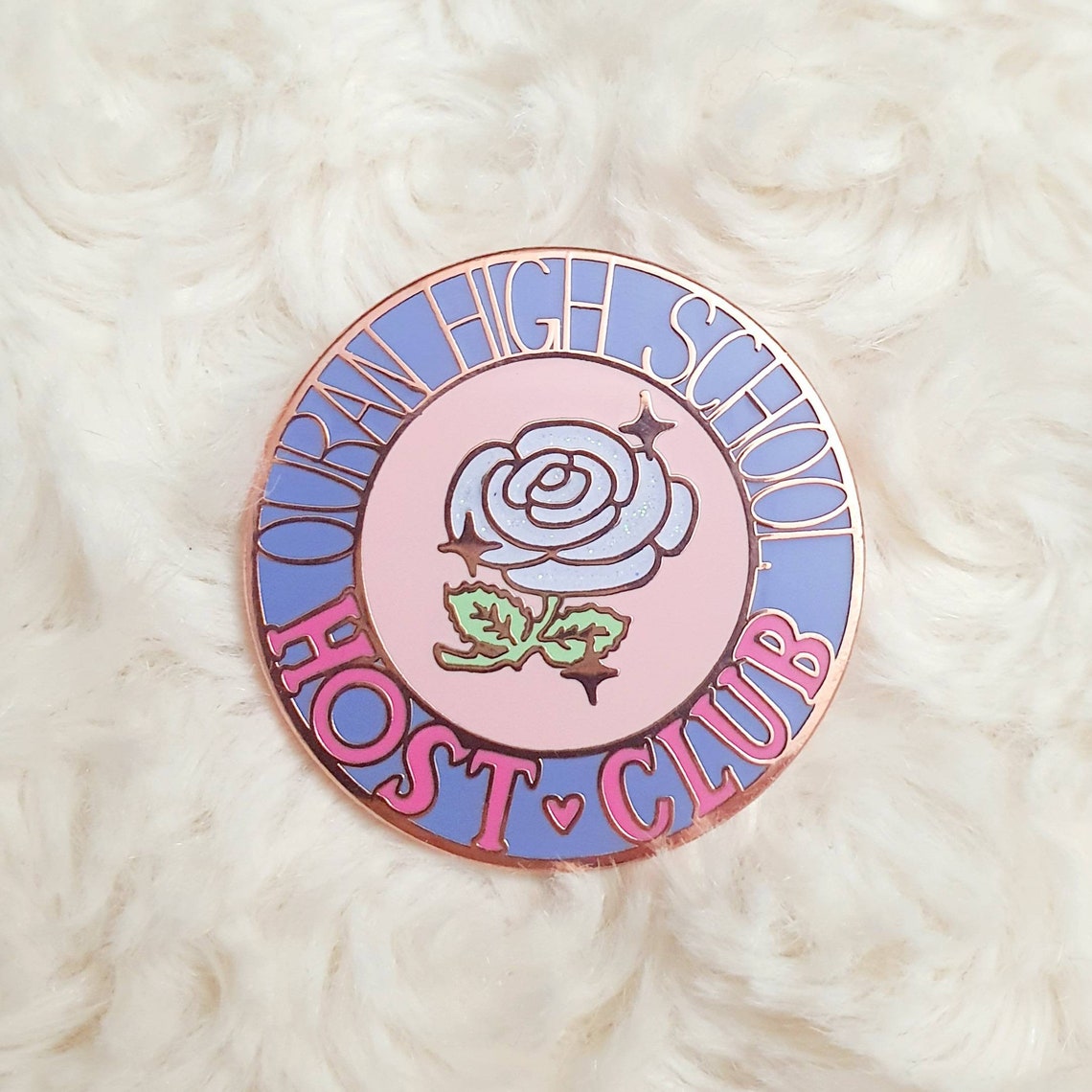 Host Club Member Enamel Pin - Etsy