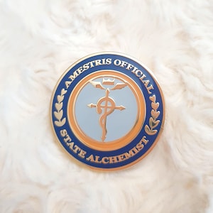Amestris Official State Alchemist Enamel Pin - Etsy
