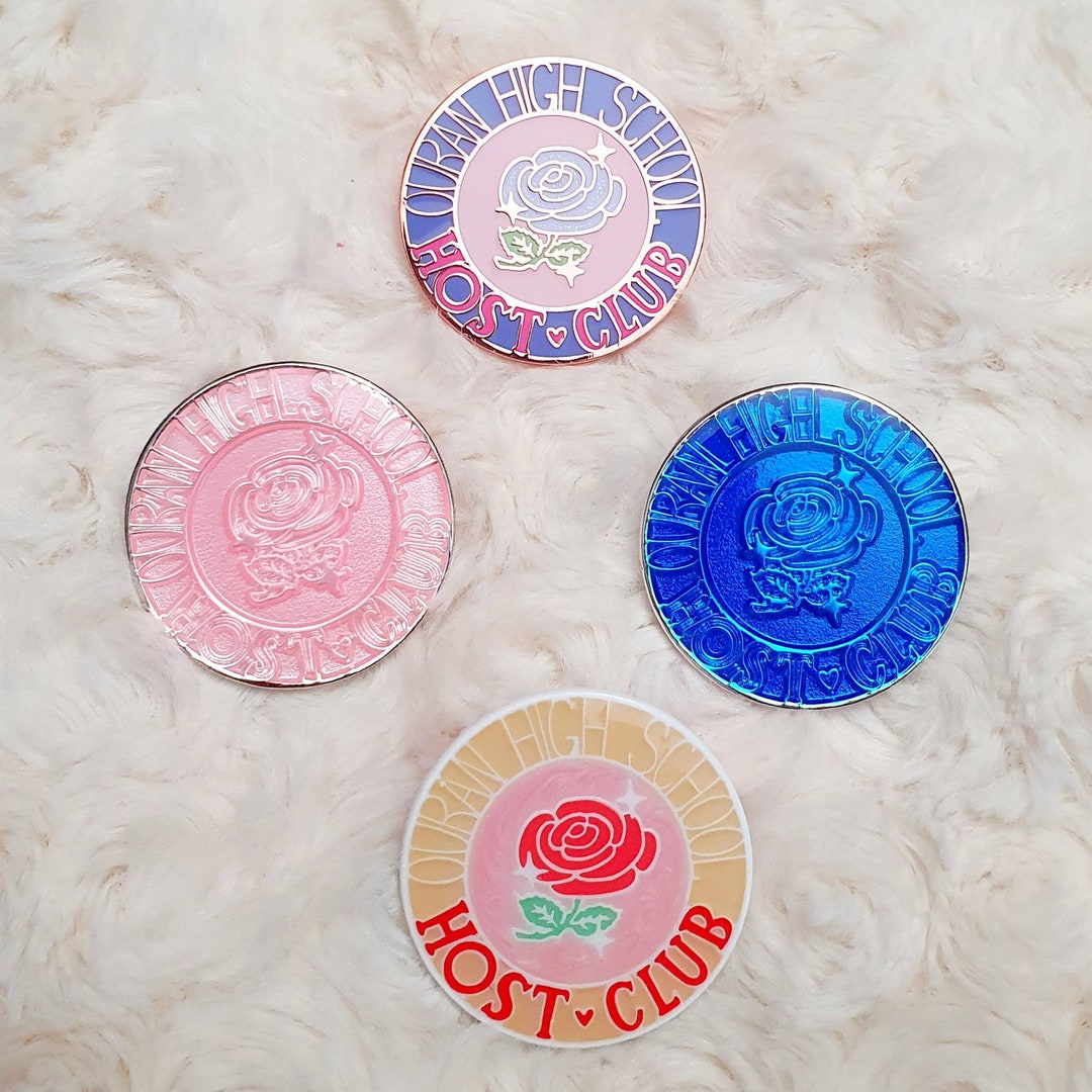 Host Club Member Enamel Pin - Etsy