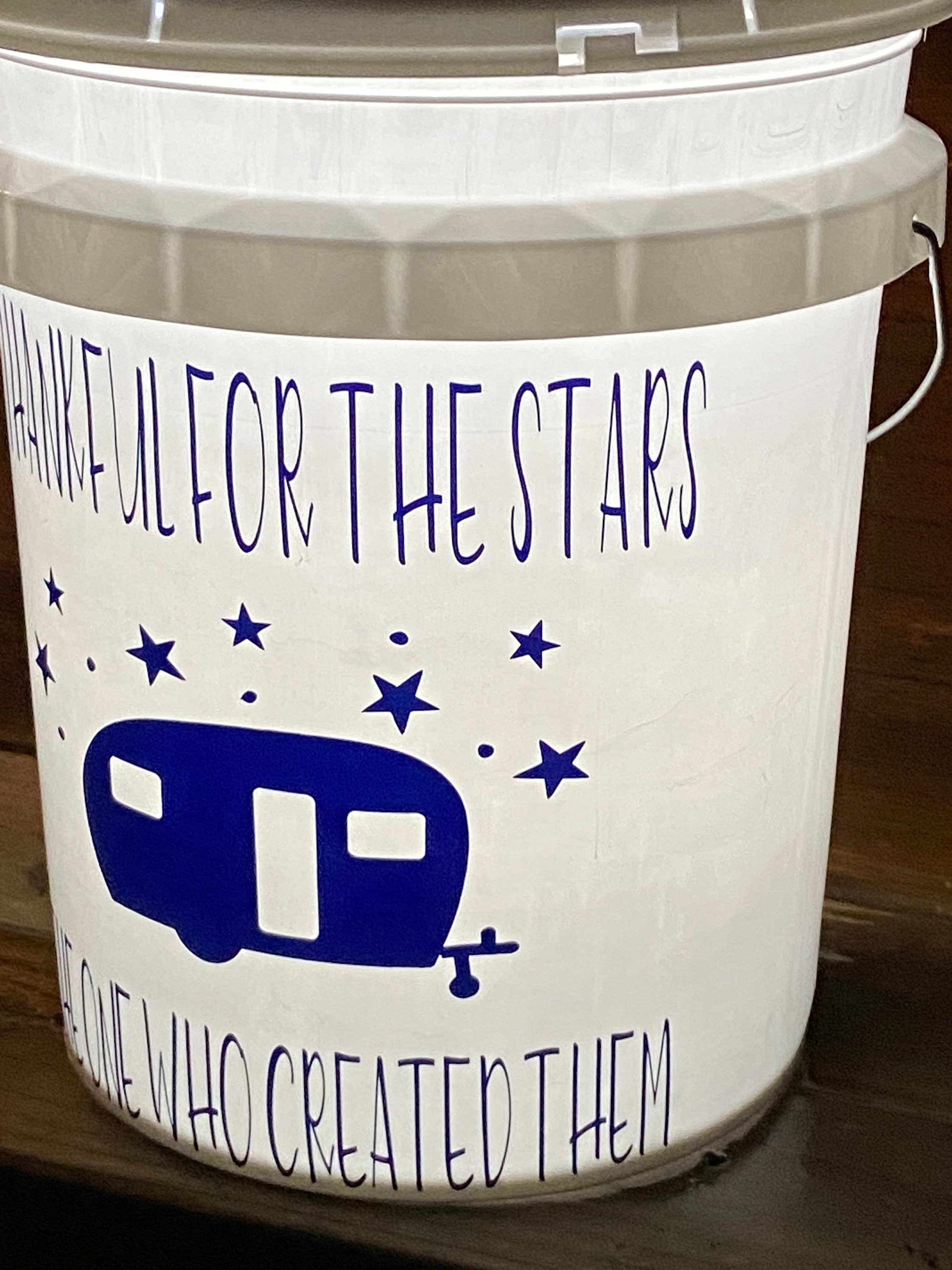 Camping Lighted Bucket - Etsy