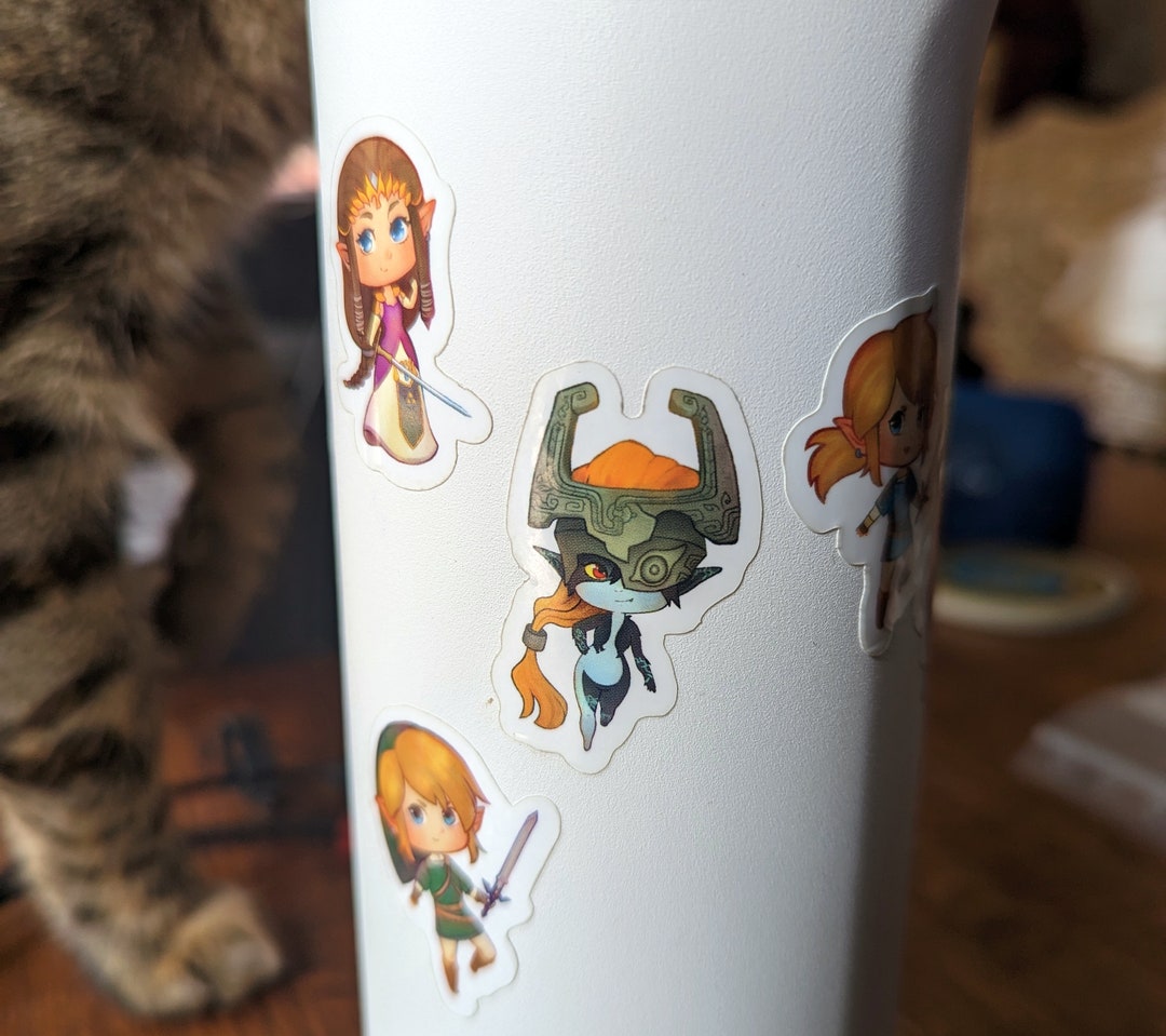 1" Vinyl Sticker | Link Zelda Midna | Twilight Princess - Etsy