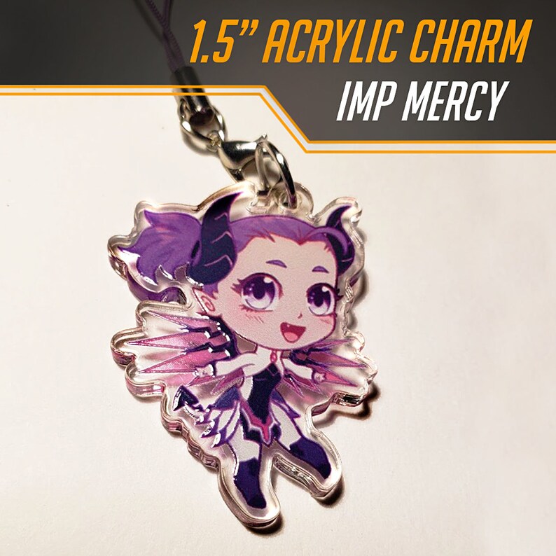 Imp Mercy 1.5 Double-sided Acrylic Charm - Etsy