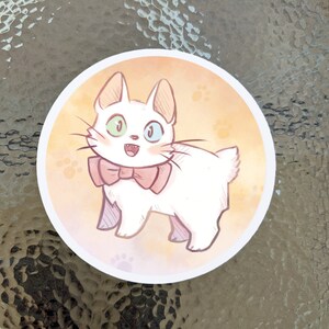 2" Kitty Stickers | Cute Cat Vinyl Stickers | Kitten Die Cut Sticker - Etsy