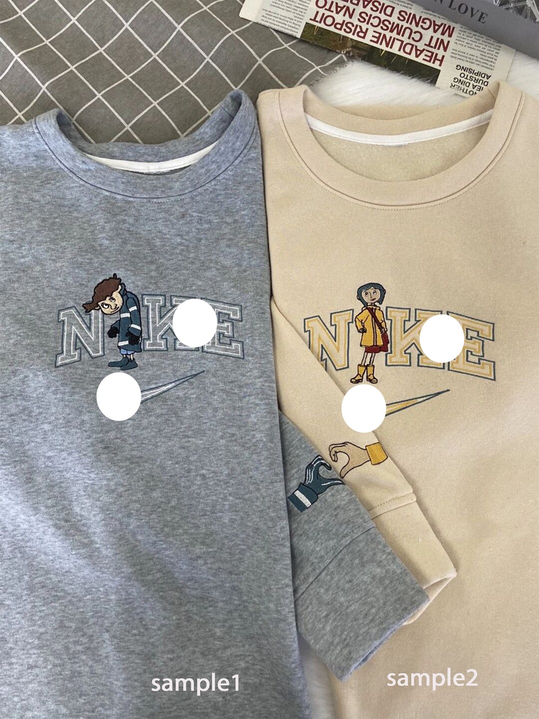 Cora.line Crewneck Cora.line and Wy.bie Embroidered - Etsy