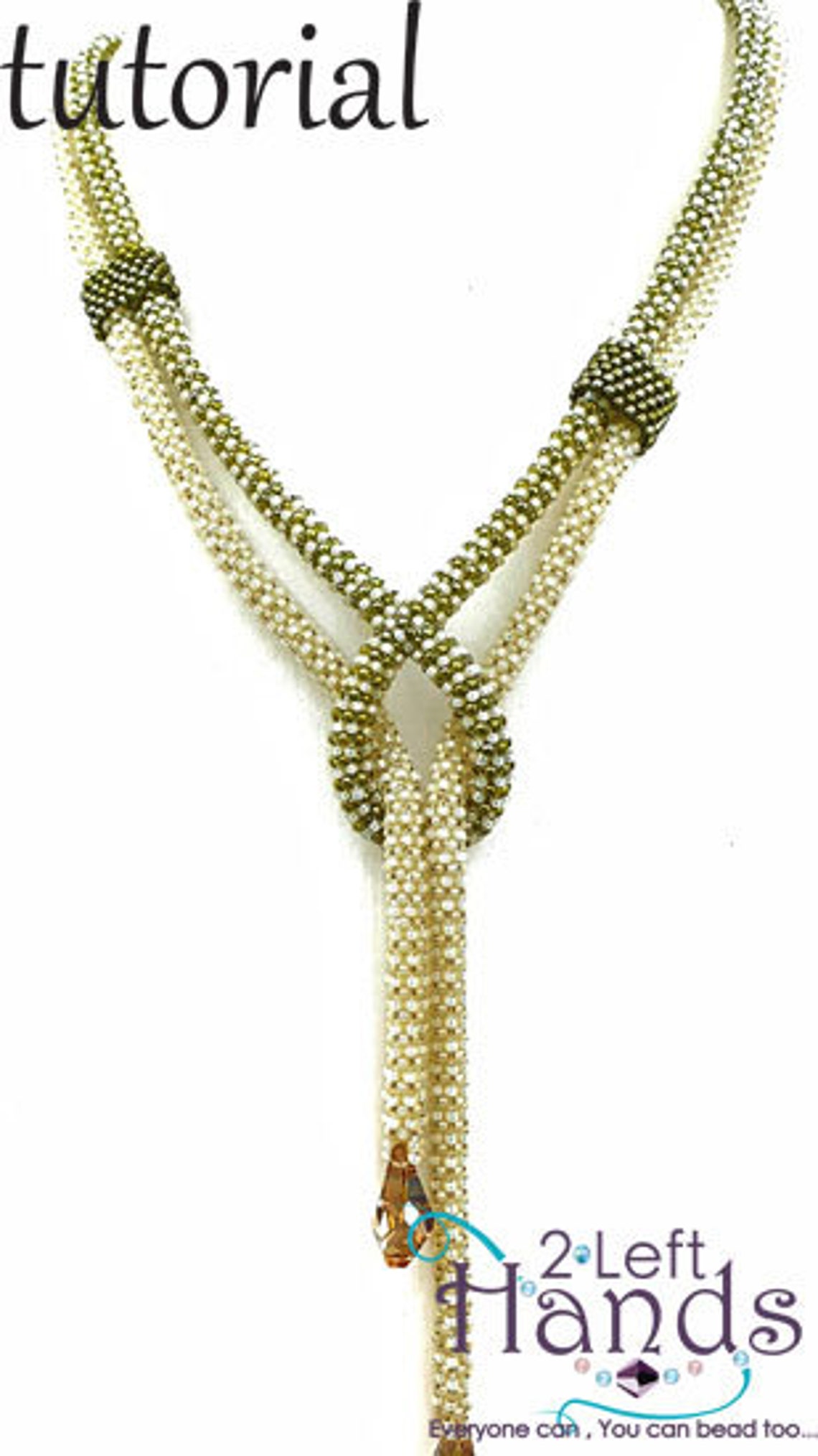 Tutorial Beaded Lariat, Necklace Beaded Tutorial, Beading Patterns Pdf ...