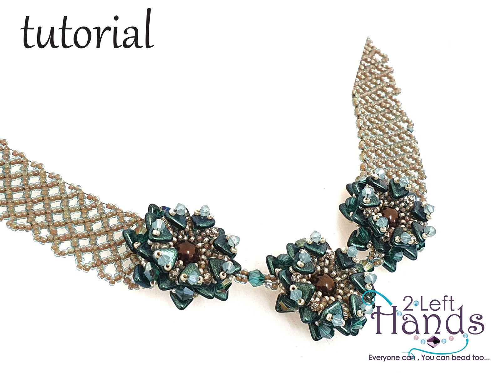 Tutorial Beading Necklace Beading Patterns, Cubic Right Angle Weave Tutorial, Patterns for ...