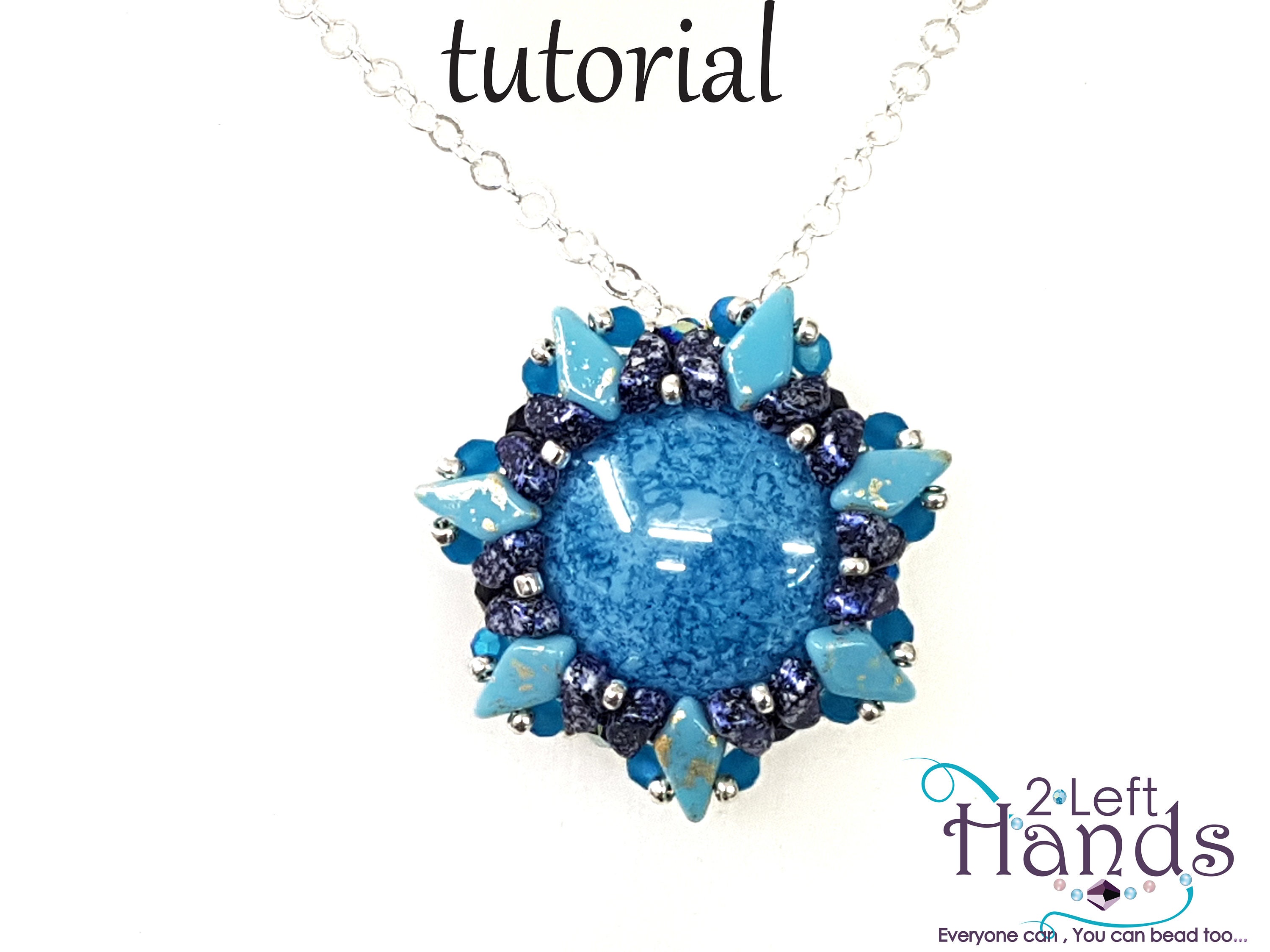 Netting Tutorial Beaded Pendant Tutorial Netting Pendant Beading ...