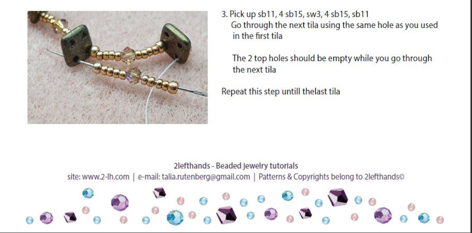 Beadwork Bracelet, Bead Weaving Patterns, Beading Patterns Instructions ...