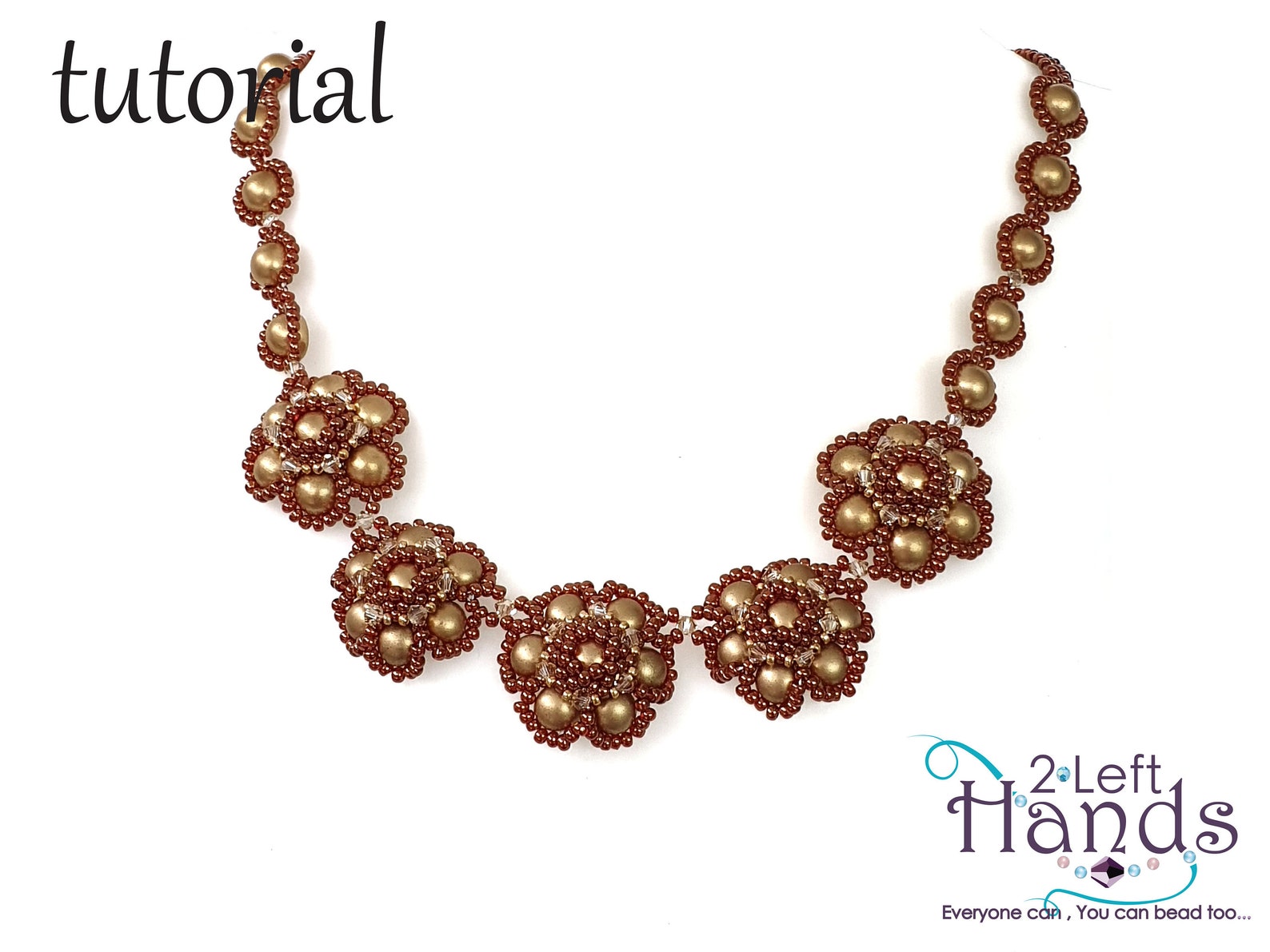 Right Angle Weave Necklace Tutorial Beading Pattern Beaded - Etsy