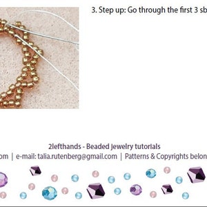 Beaded Netting Tutorial, Beaded Pendant Tutorial, Beading Tutorial ...