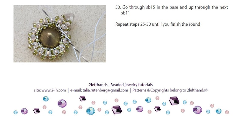 Tutorial Beading Necklace Beading Patterns, Cubic Right Angle Weave Tutorial, Patterns for ...