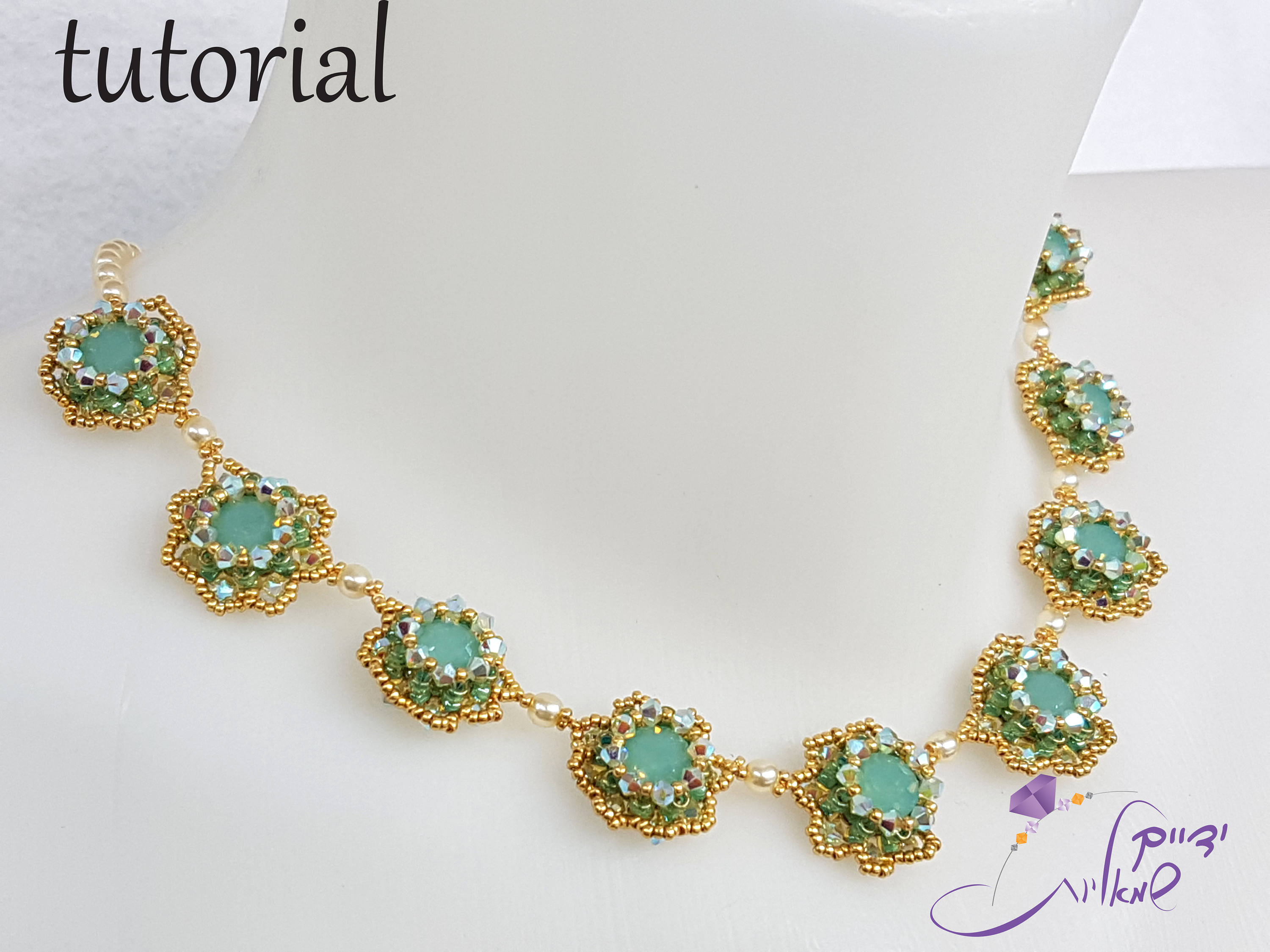 Right Angle Weave Necklace Tutorial, Beading Patterns, Beadwoven ...