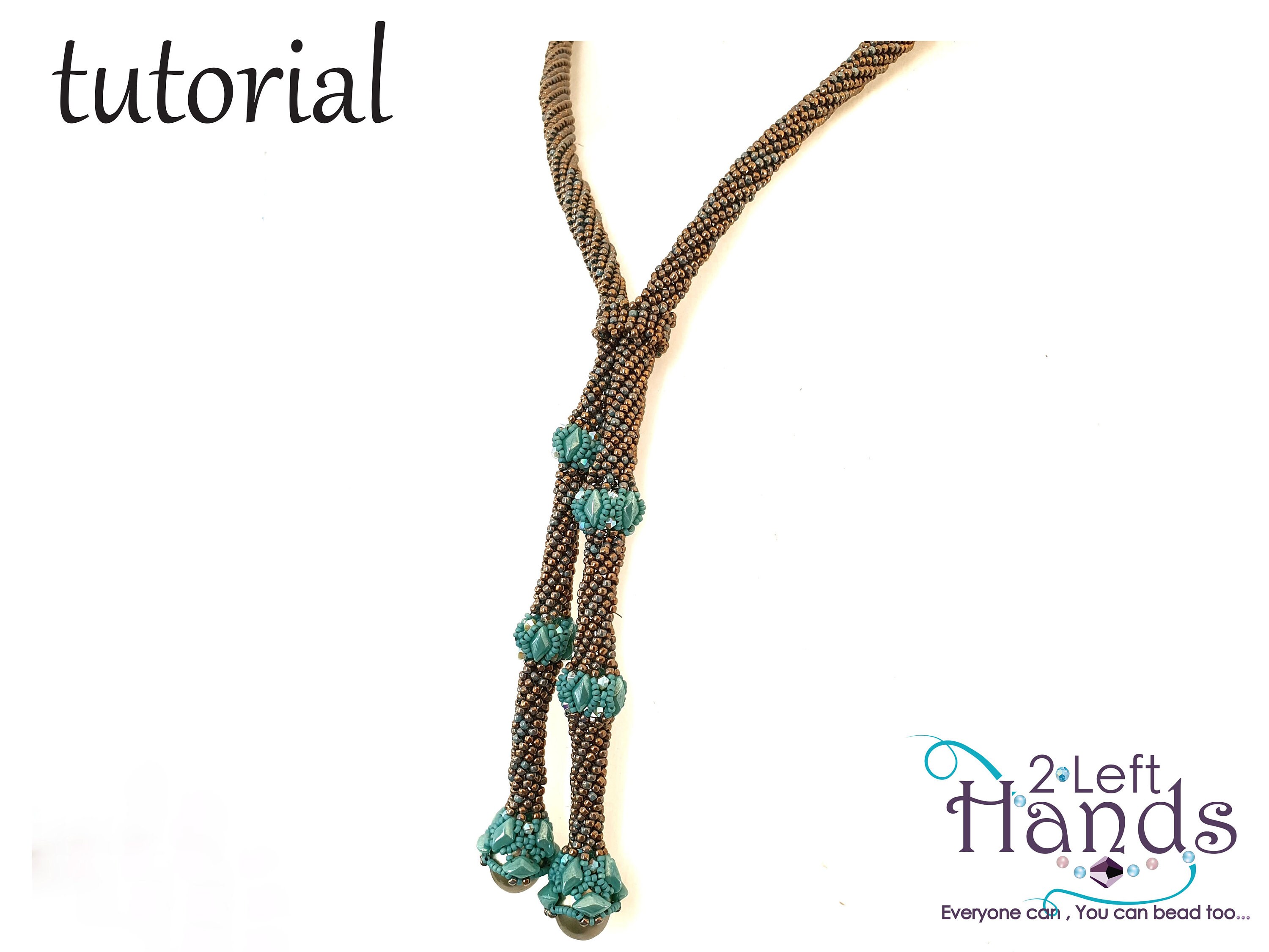 Tutorial Beaded Lariat, Necklace Beaded Tutorial, Beading Patterns Pdf ...